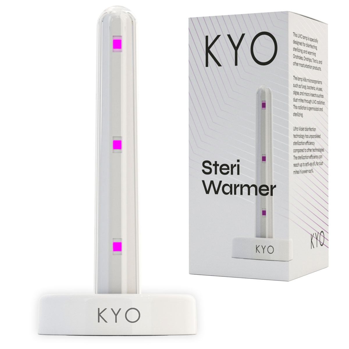 Kyo Steri Warmer Uv C Warmer Clean And Warm Your Onahole